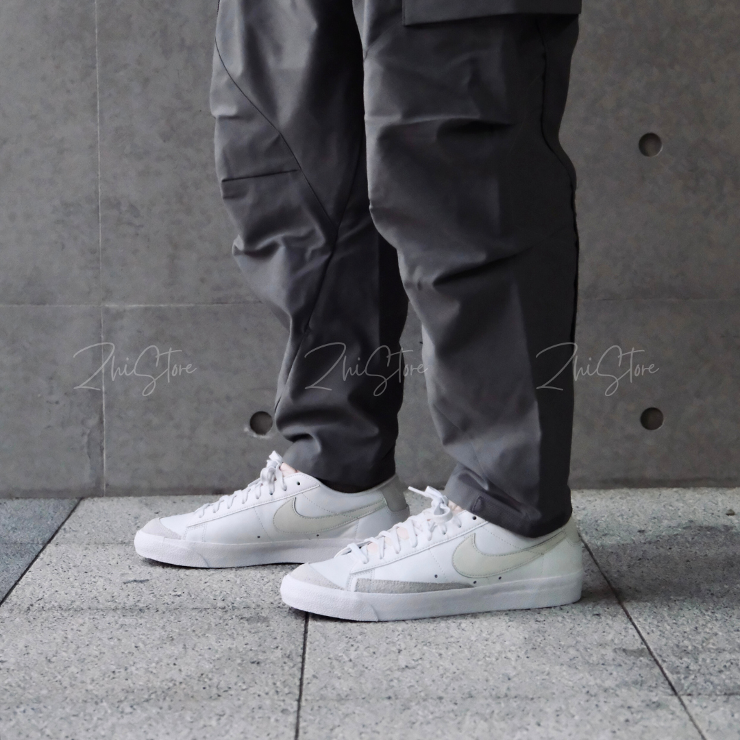 【無襯紙】Nike Blazer Low 77 男款 復古 低筒 休閒鞋 麂皮 板鞋 米白 白 DA6364-110 - ZhiStore｜植 ...